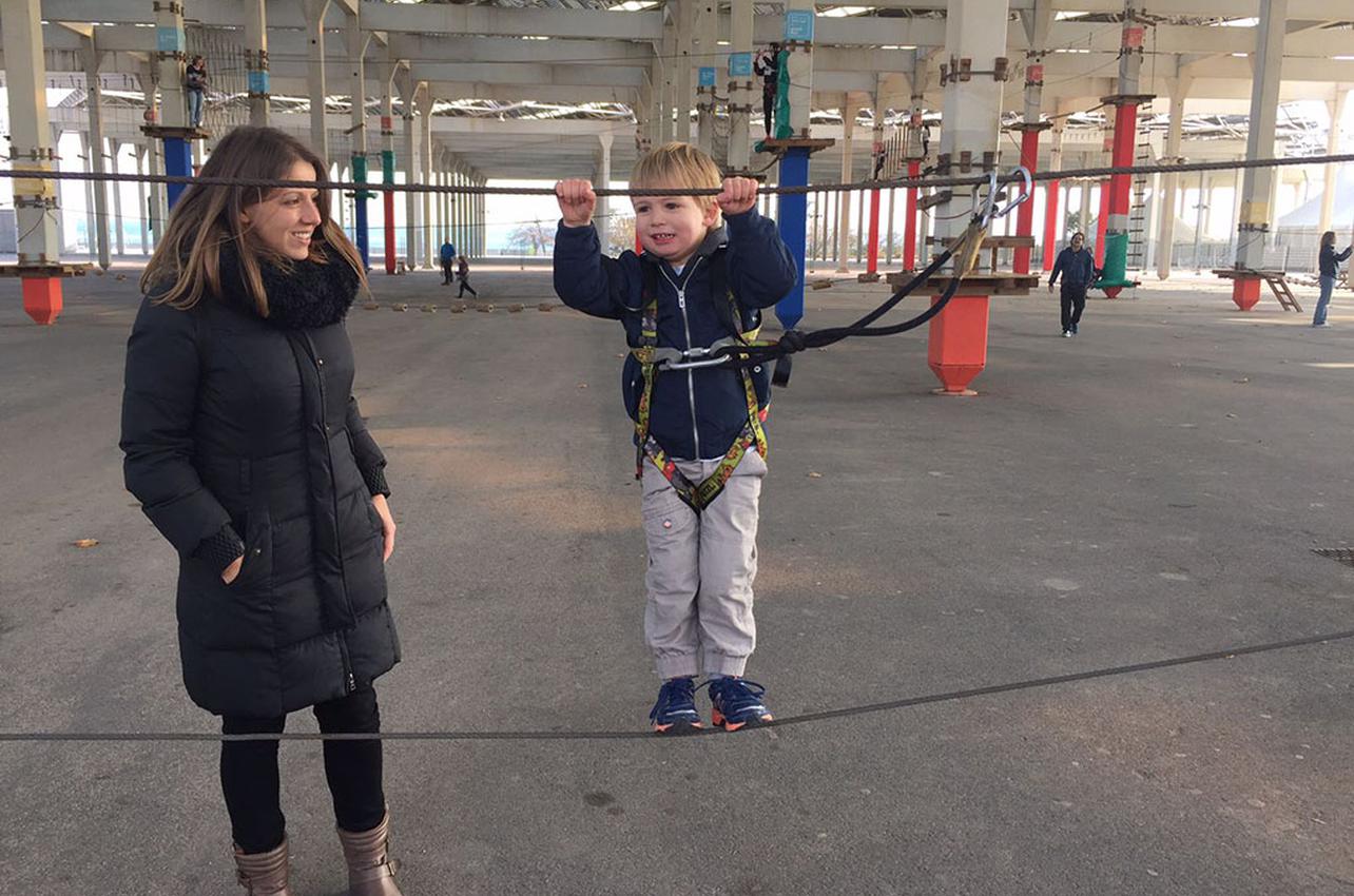 Un parque de aventuras en el centro de Barcelona | Guía Repsol
